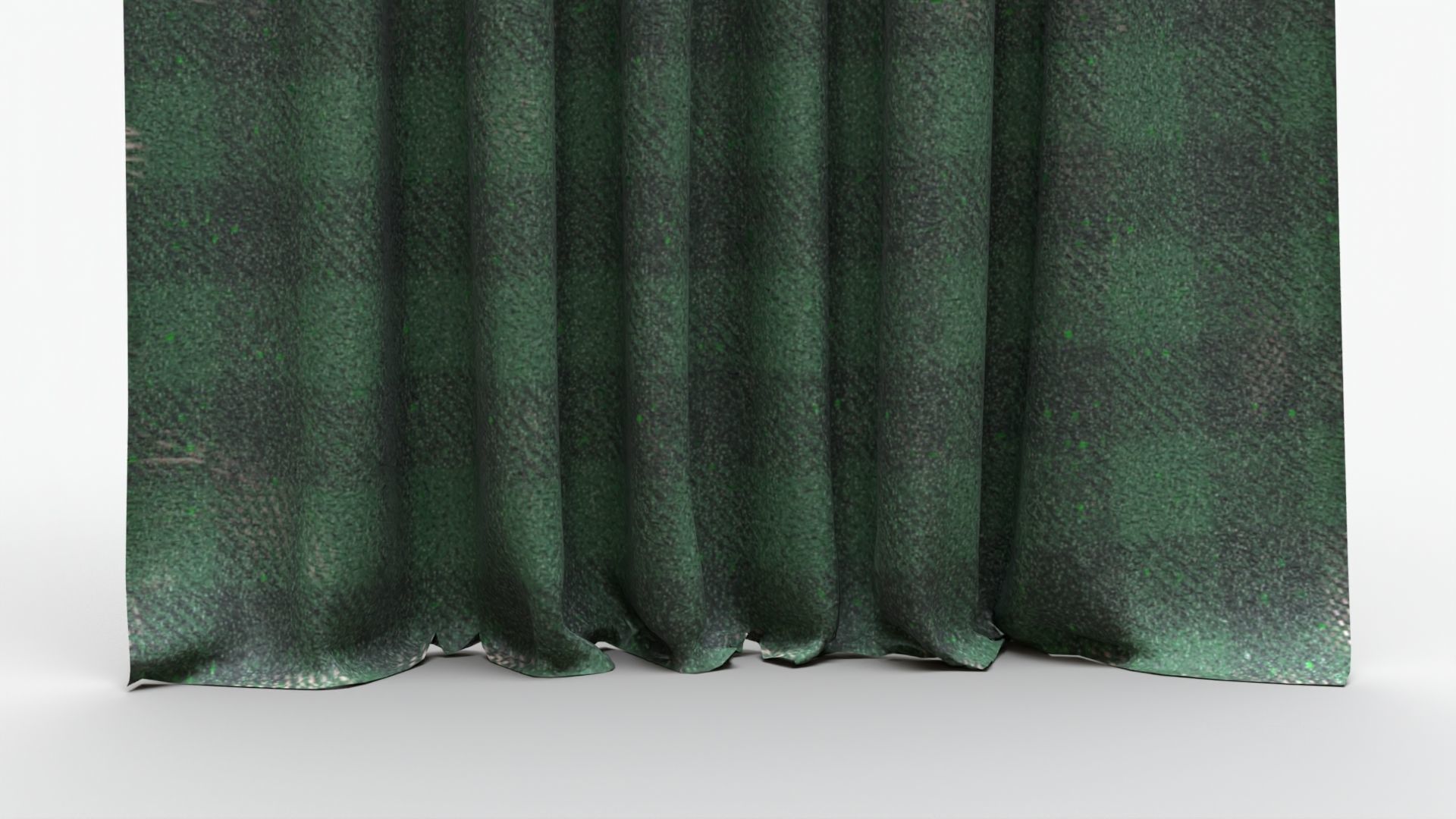4K Damaged Old Curtain 3D model | CGTrader