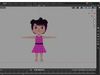 COCOMELON Girl Character 3D MODEL 3D model rigged | CGTrader
