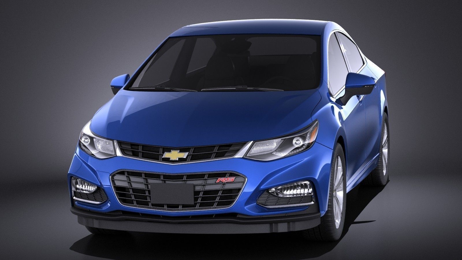 Chevrolet Cruze sedan 2016 VRAY 3D model | CGTrader