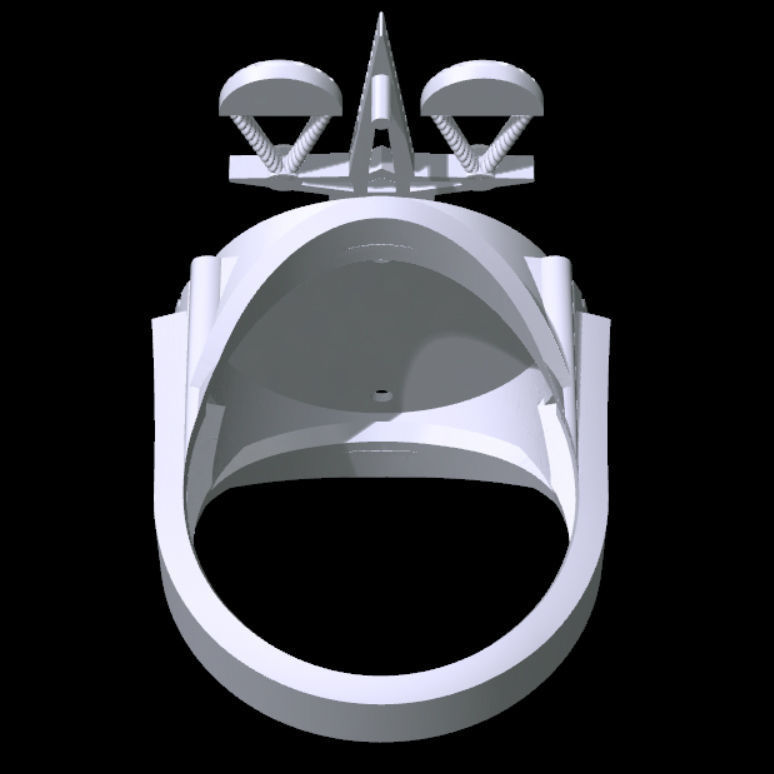 Scale Justice Ring 3D model 3D printable | CGTrader