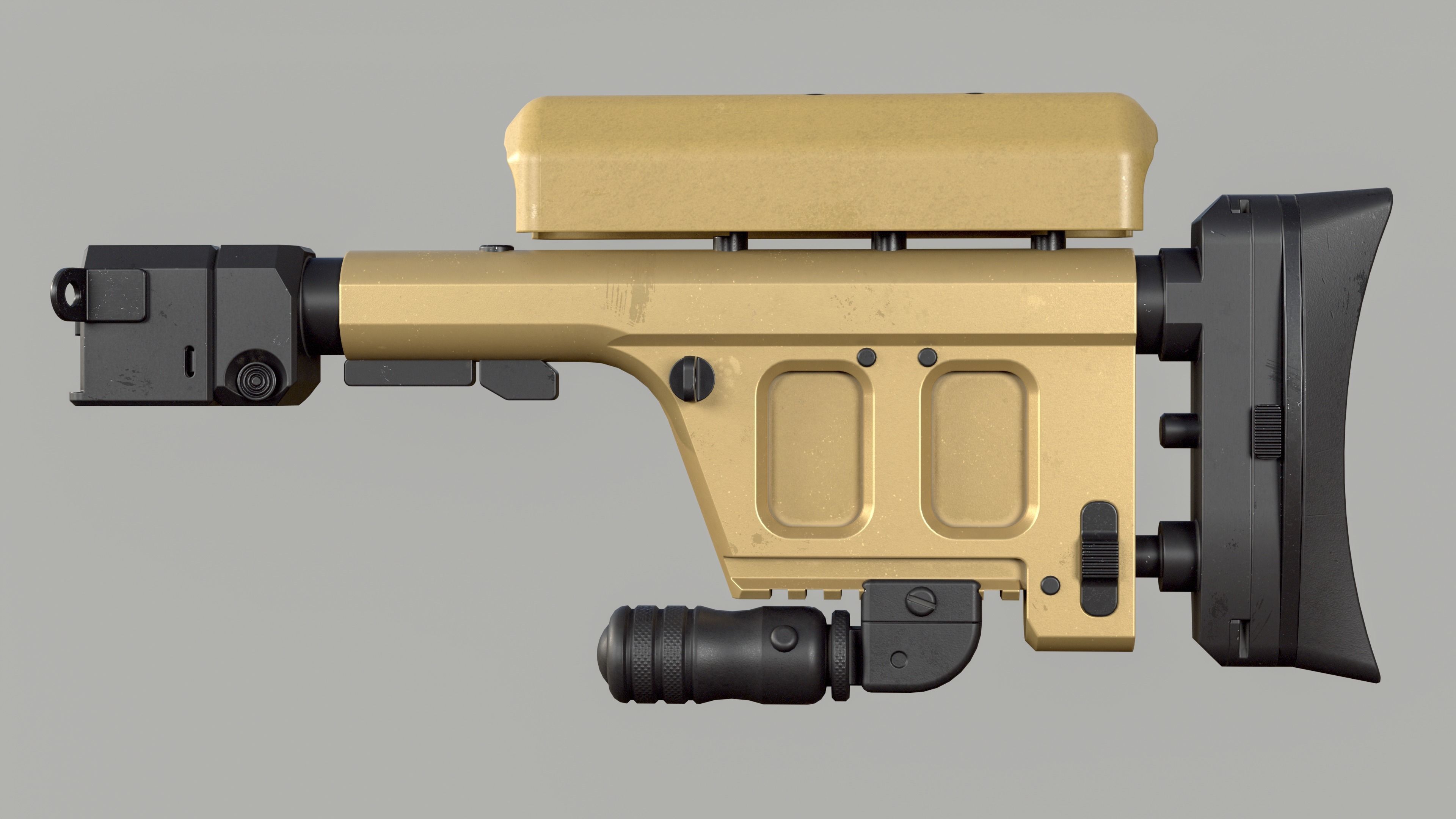 3D model Haenel RS9 - G29 - Replice - LOW POLY VR / AR / low-poly ...