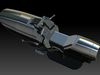 Coruscant Speeder Bike 3D model 3D printable | CGTrader
