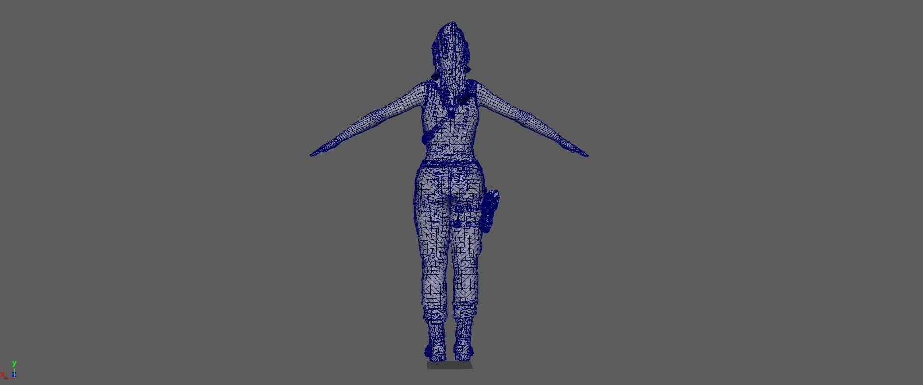 3D model Angelina Jolie as Lara Croft VR / AR / low-poly | CGTrader