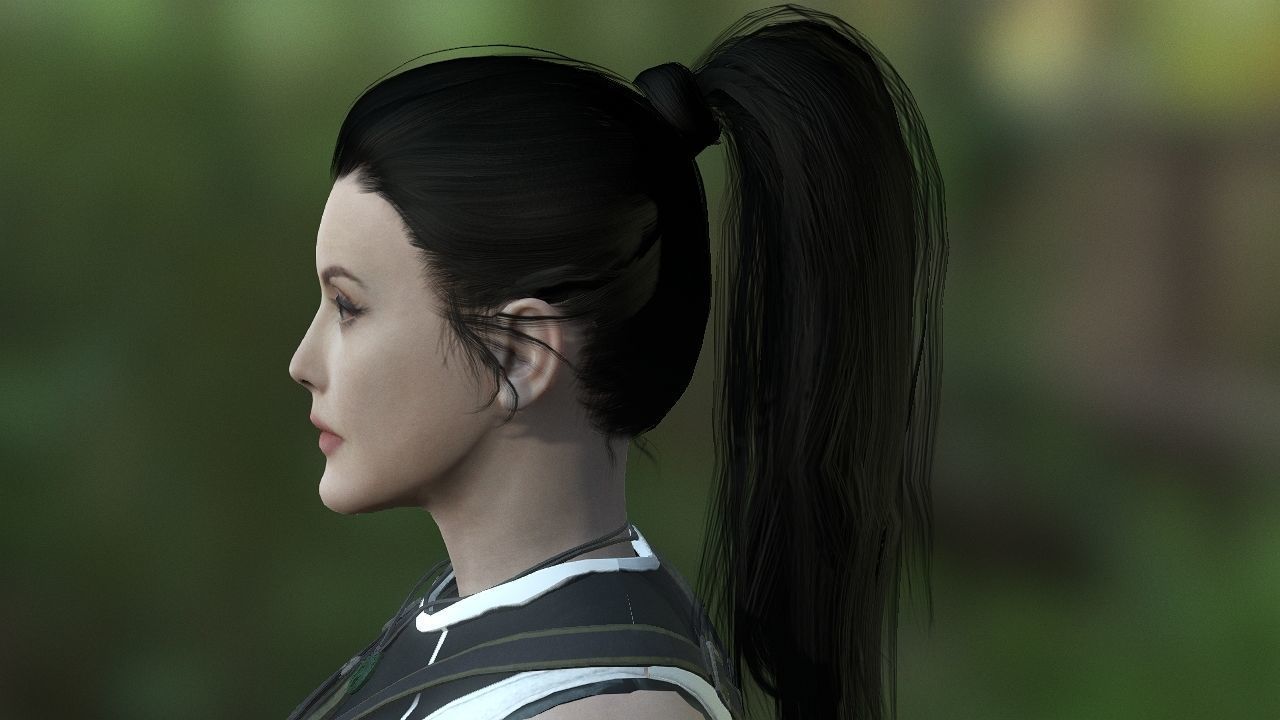 3D model Angelina Jolie as Lara Croft VR / AR / low-poly | CGTrader