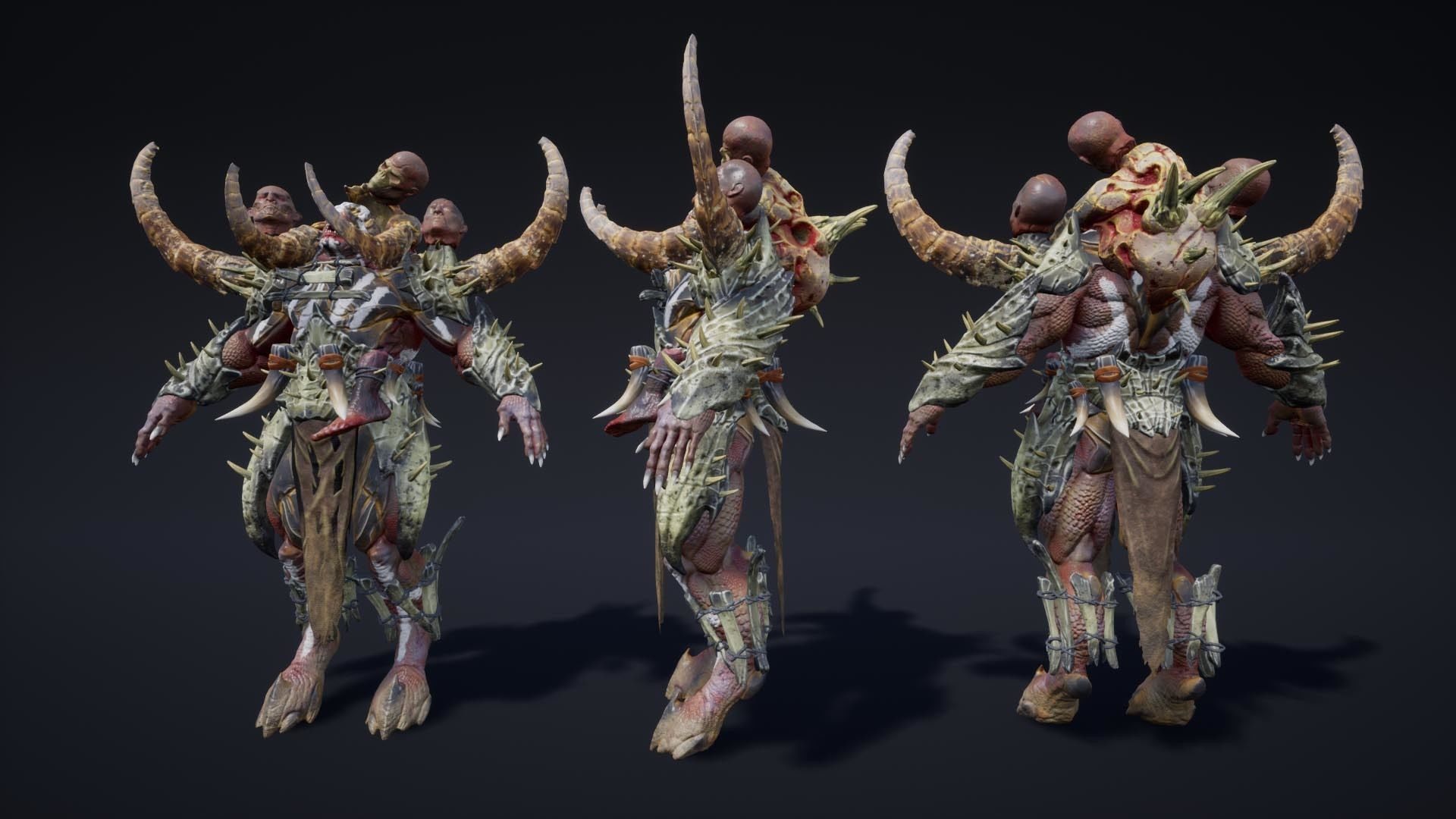 3D model Fantasy Enemies Pack VR / AR / low-poly | CGTrader