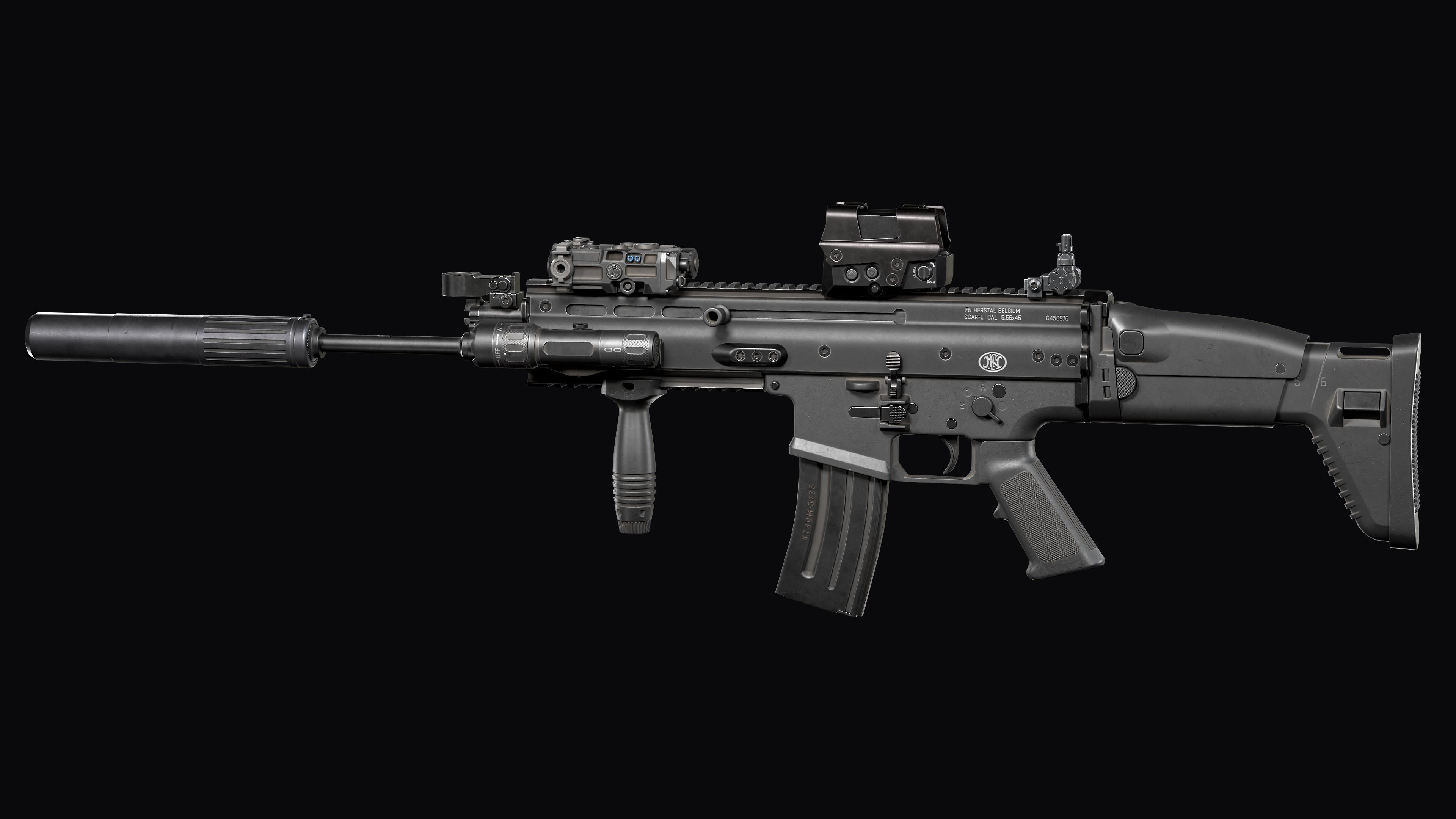 3D Model Collection Tactical Modular Modern Assault Rifles gun Weapon ...