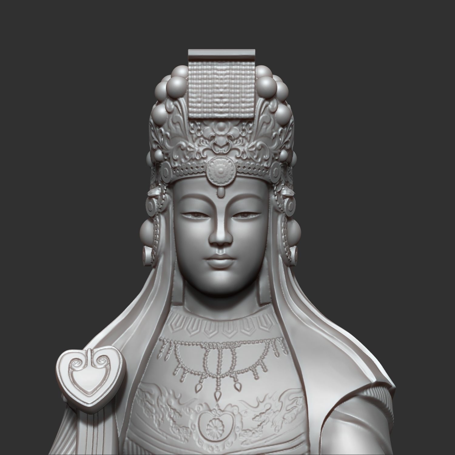 MaZu Statue 3D Print 3D model 3D printable | CGTrader