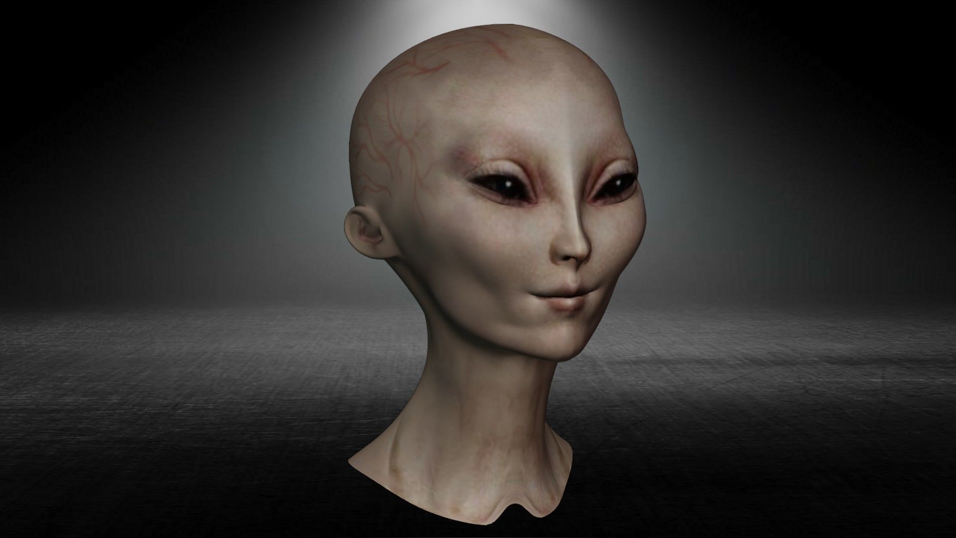 Alien Lady 3D model | CGTrader