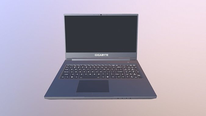 GIGABYTE Laptop 3D model | CGTrader
