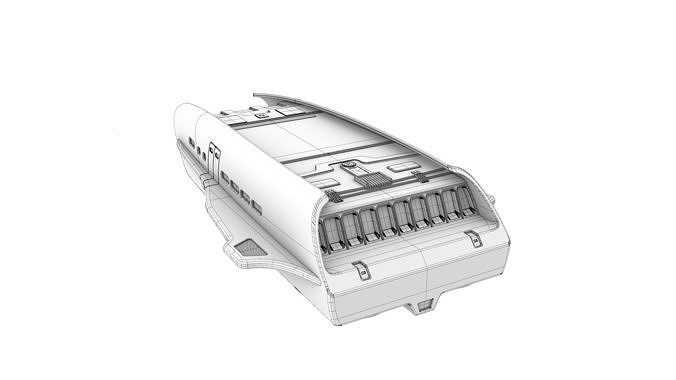 Star Trek Executive Shuttle SD103 3D model 3D printable | CGTrader