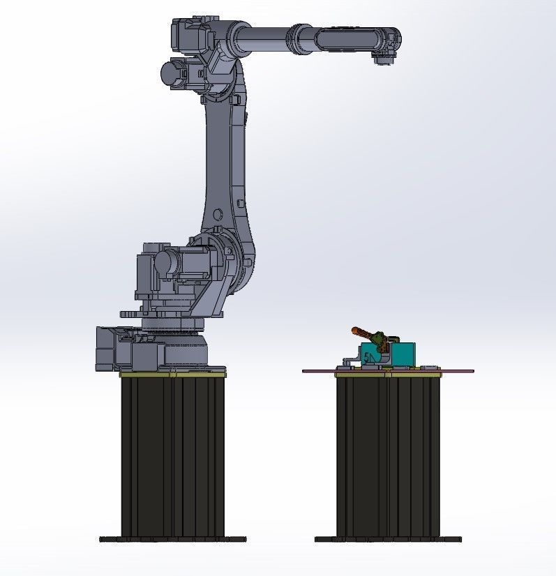 Welding Robot 3D model rigged | CGTrader