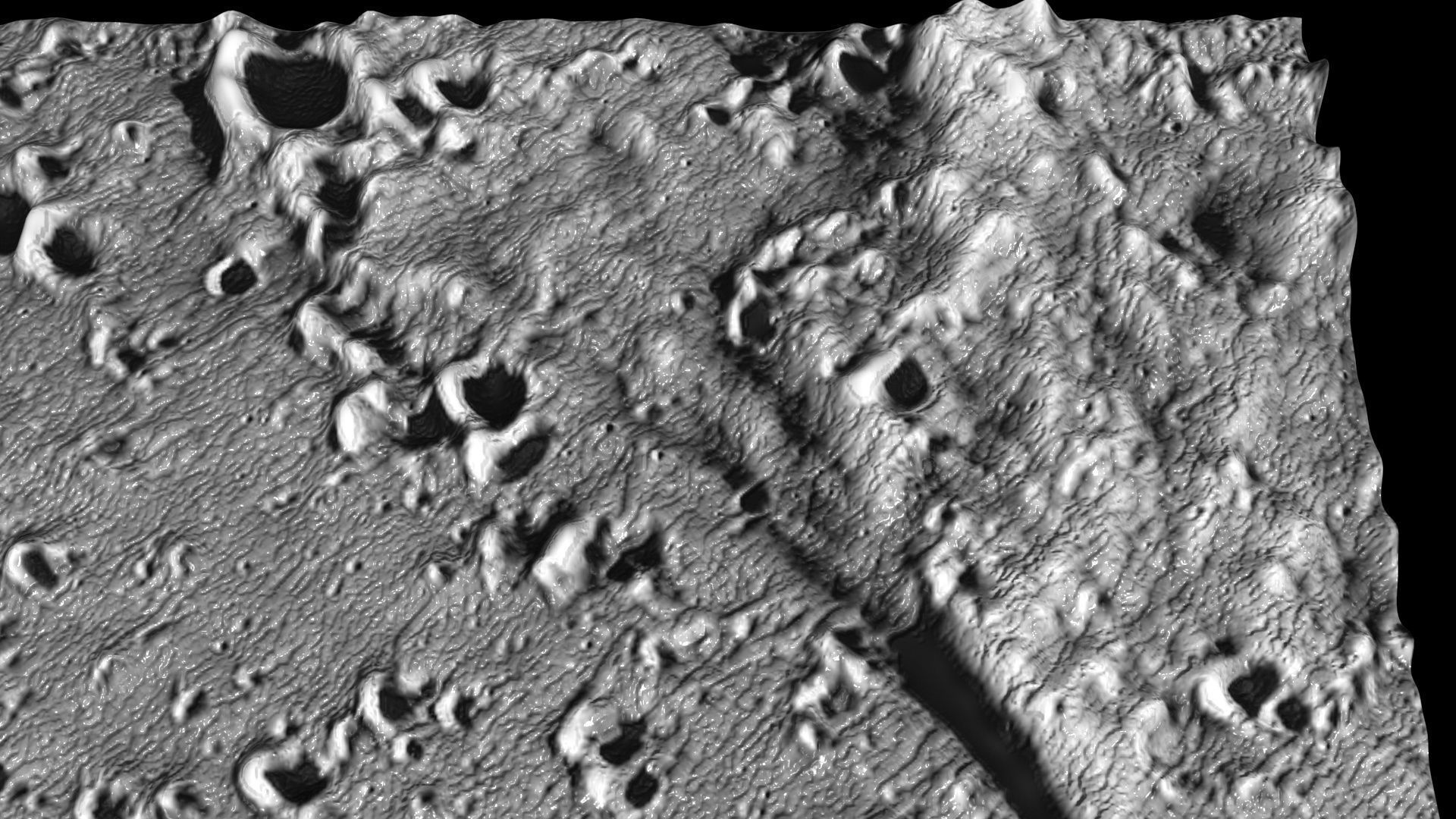 Stadius Lunar Crater 3D model | CGTrader