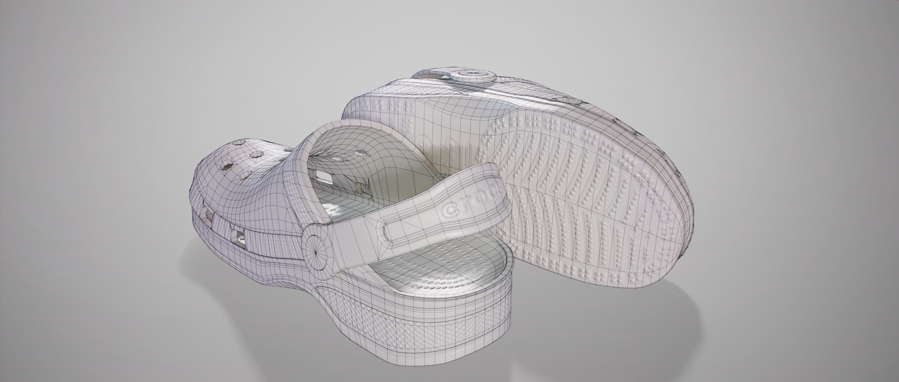3D model Crocs Classic Clog VR / AR / low-poly | CGTrader