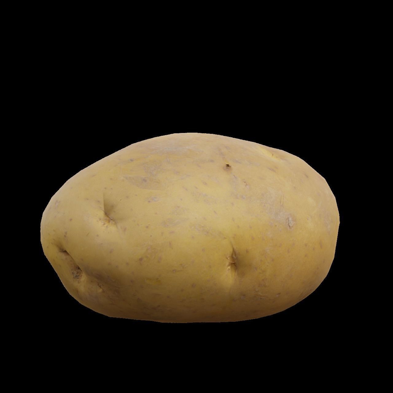 3D model Potatoes 2 VR / AR / low-poly | CGTrader