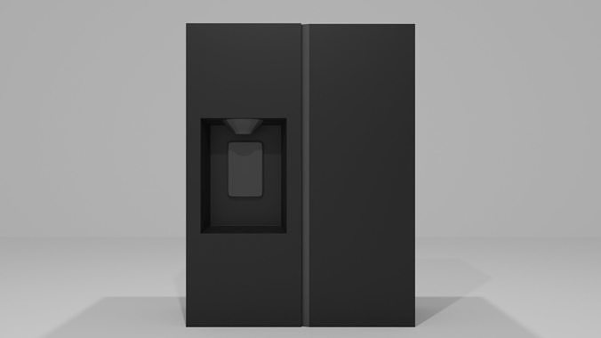 3D model Low poly refrigerator VR / AR / low-poly | CGTrader