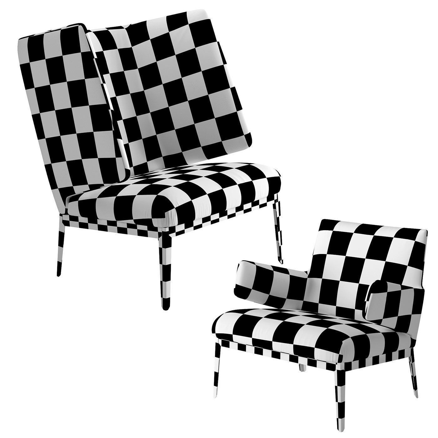 Hug armchair ARFLEX 3D model | CGTrader