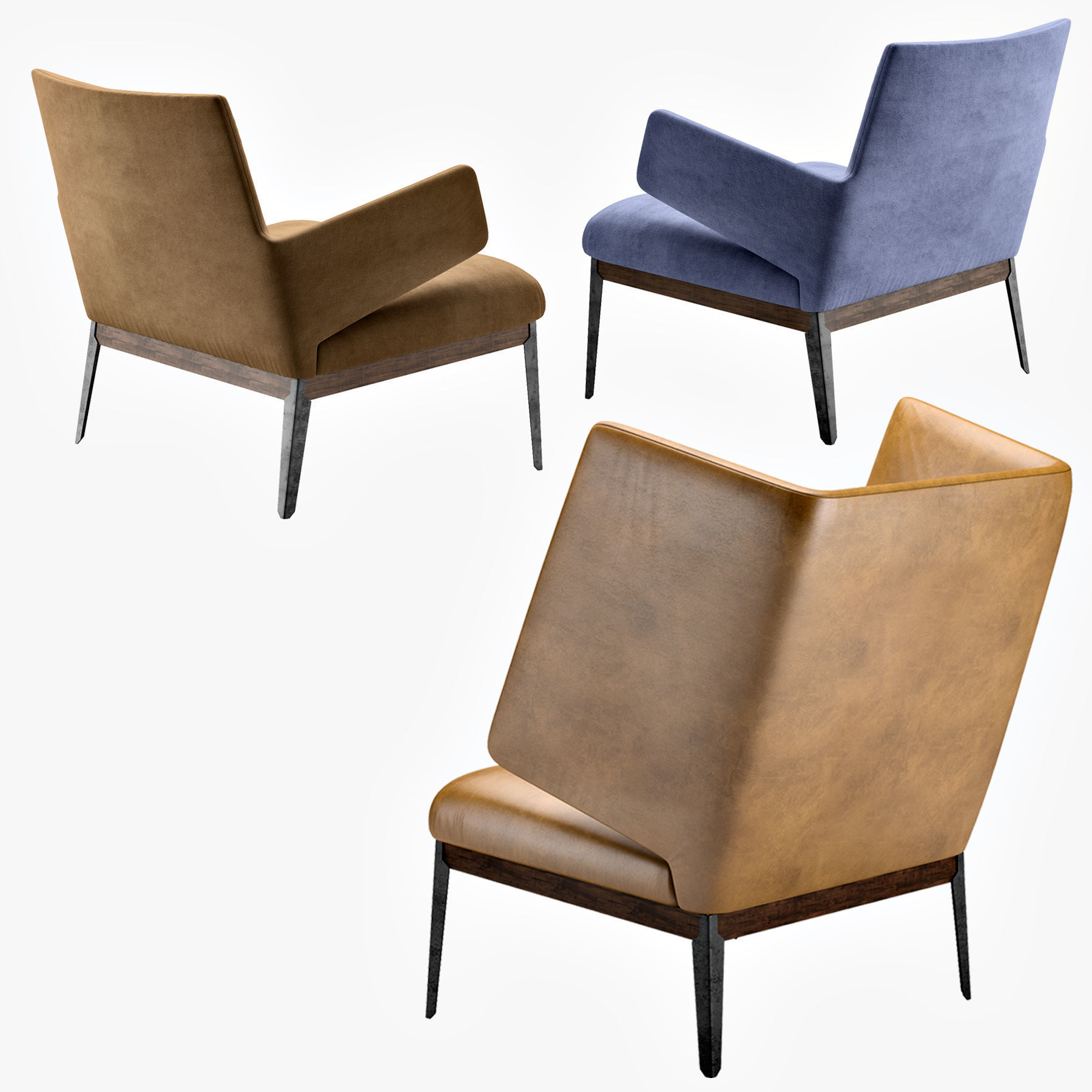 Hug armchair ARFLEX 3D model | CGTrader