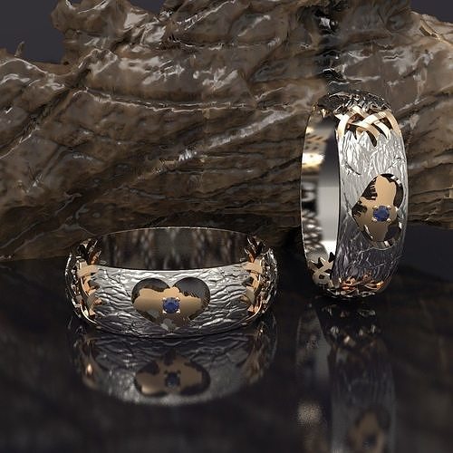 Ring Ukrainian 3D model 3D printable | CGTrader