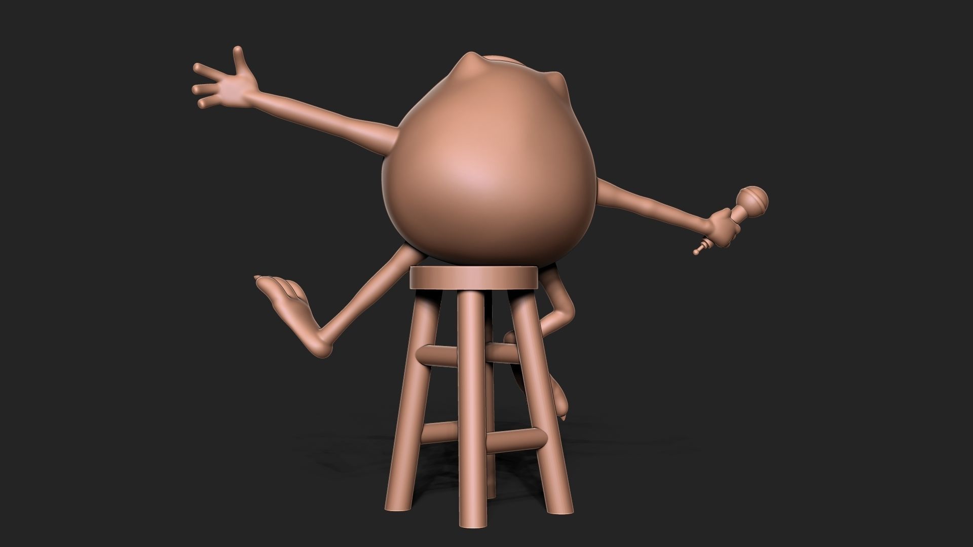 Mike Wazowski from Monster Corporation 3D model 3D printable | CGTrader
