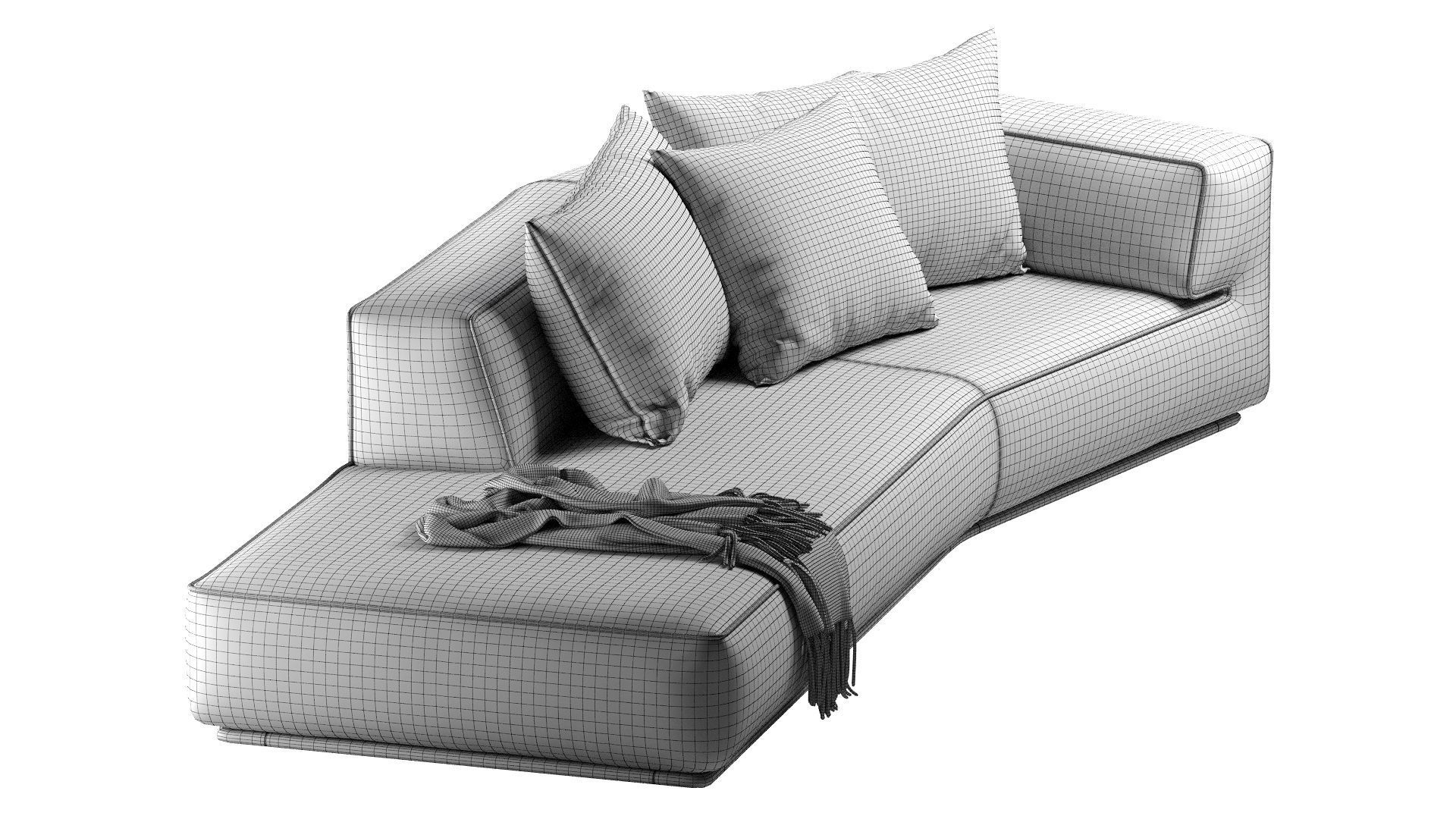 Flexform PERRY 3D model | CGTrader