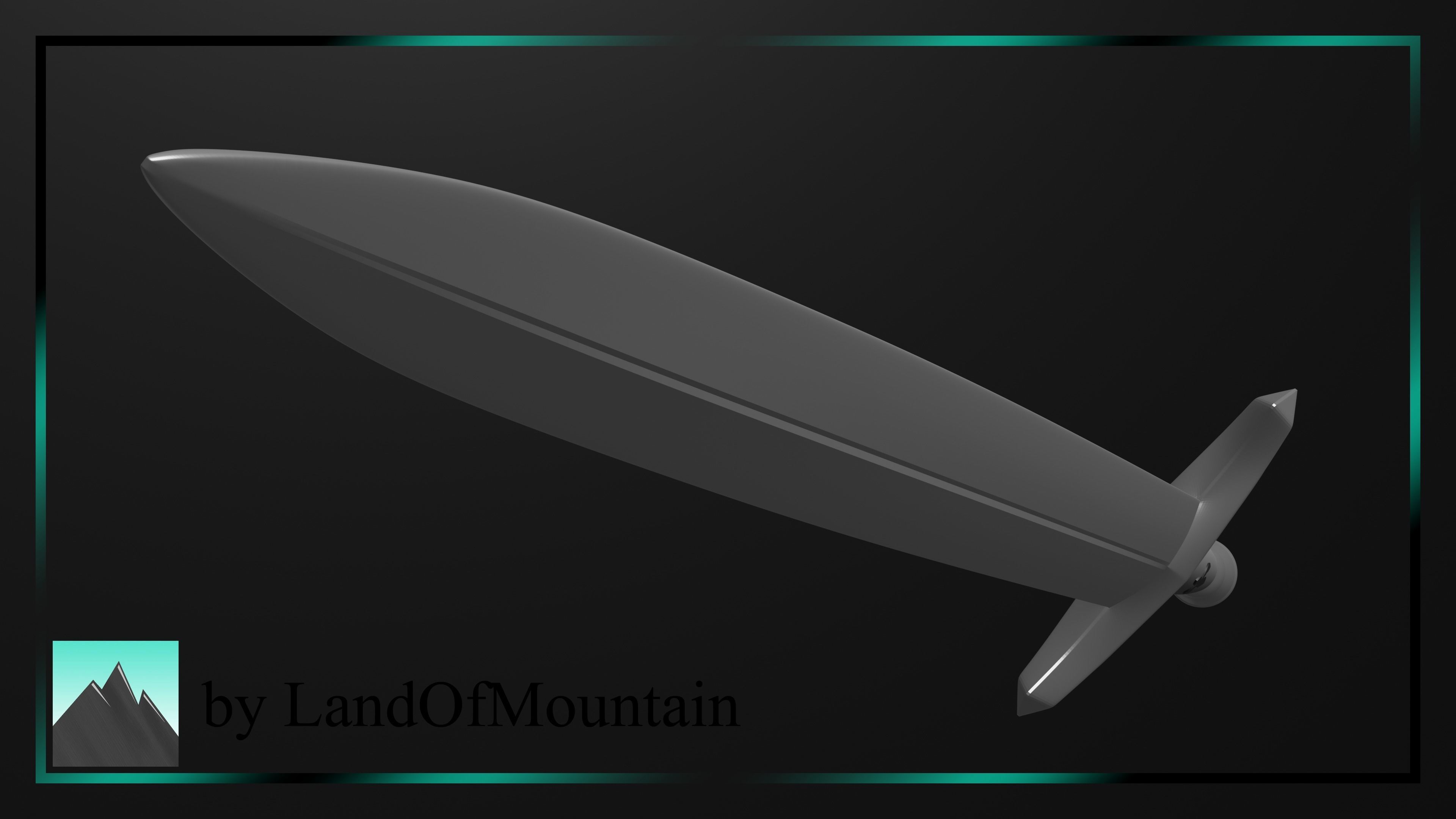 FINAL FANTASY XVI - CLIVE ROSFIELD DAGGER 3D model 3D printable | CGTrader
