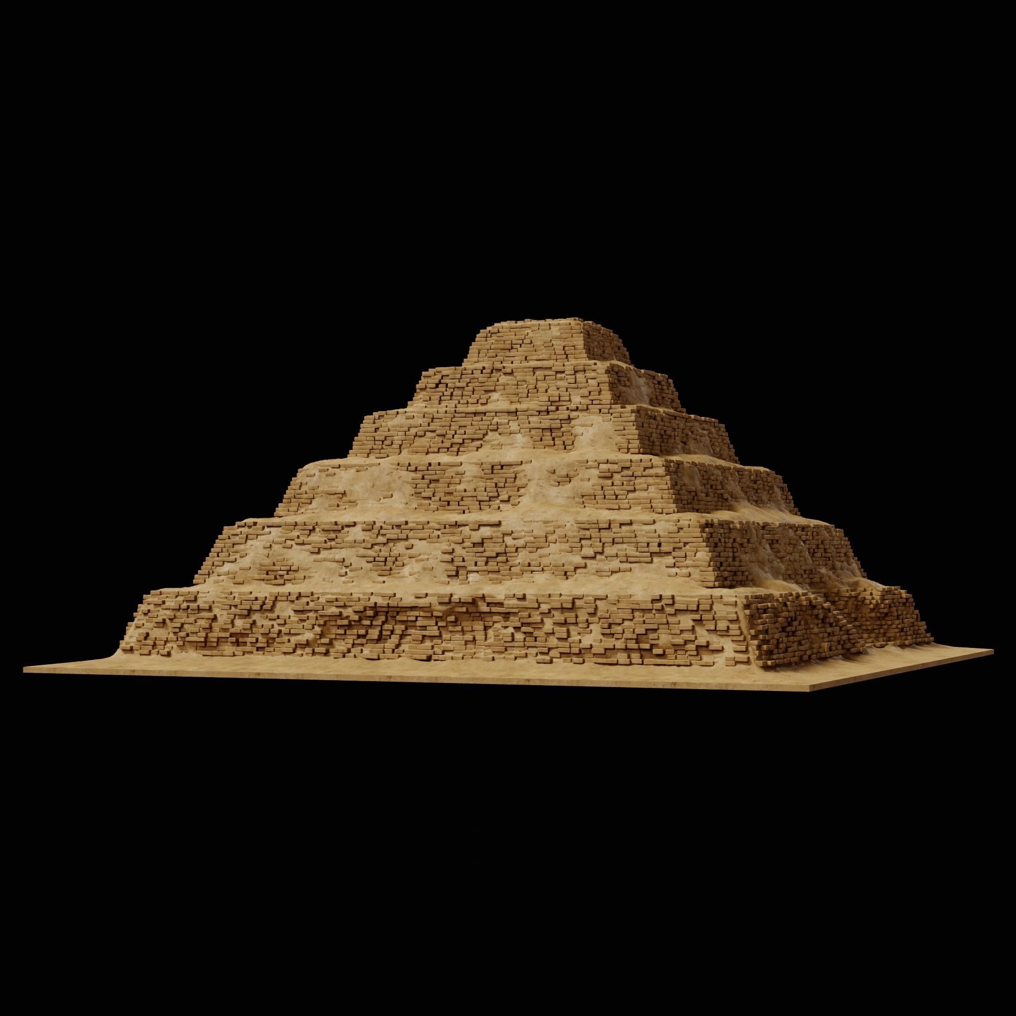3D model EGYPTIAN PYRAMID ANCIENT EGYPT TEMPLE TOMB COLLECTION VR / AR ...