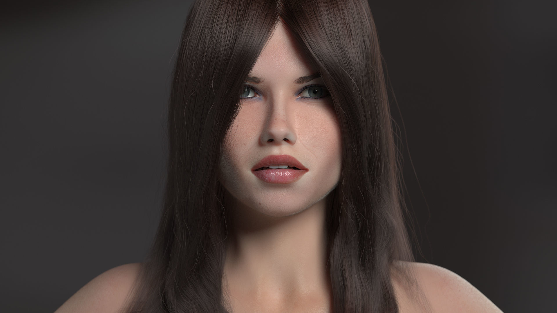 Adriana - photo realistic female model 3D model rigged | CGTrader