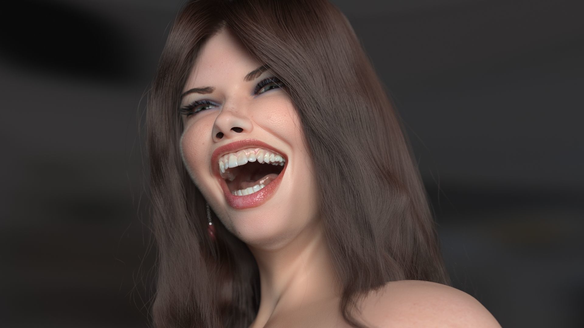 Adriana - photo realistic female model 3D model rigged | CGTrader