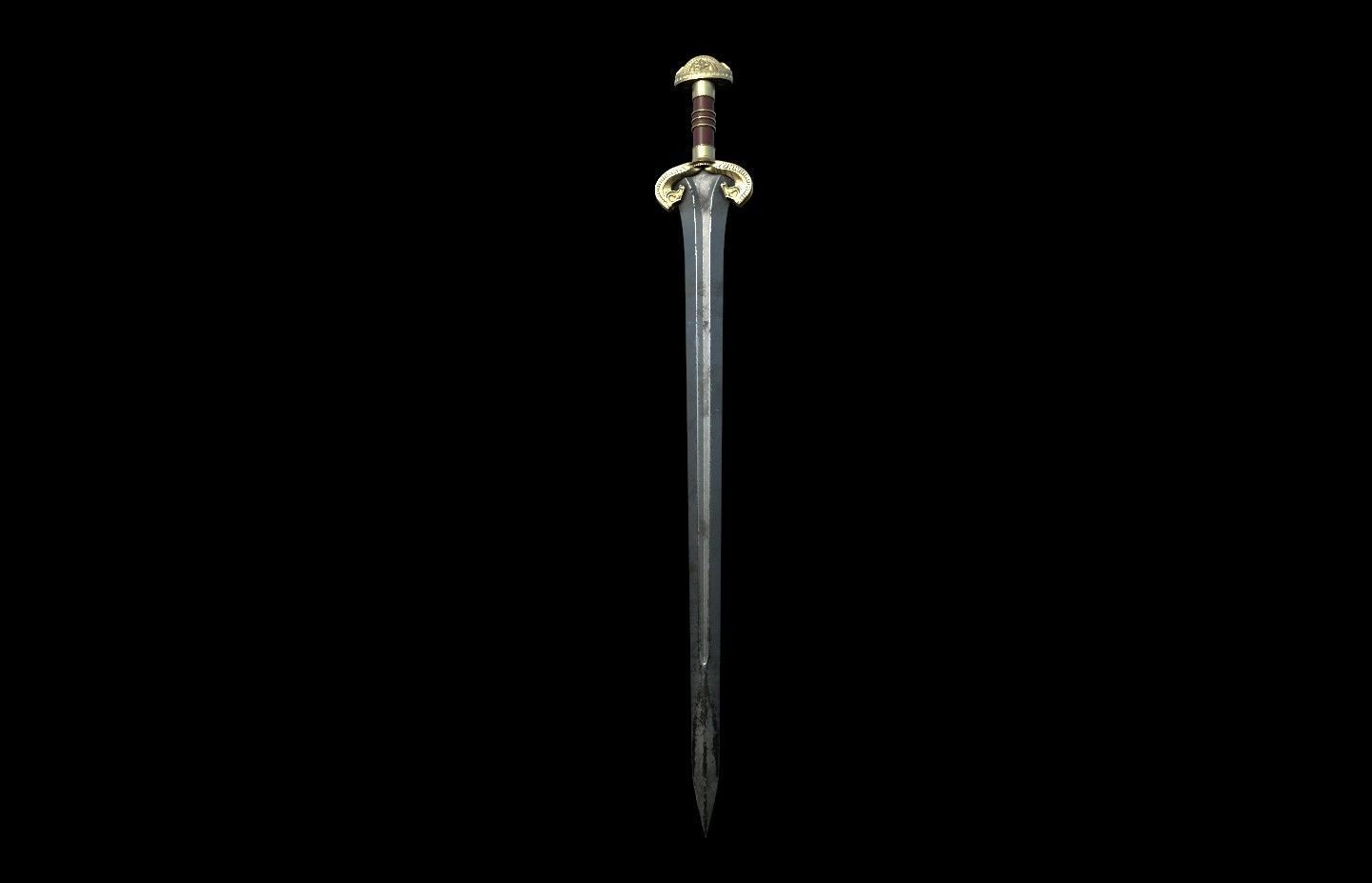 Eowyn Rohan Sword lord of the rings 3D DIGITAL DOWNLOAD FILE 3D model ...