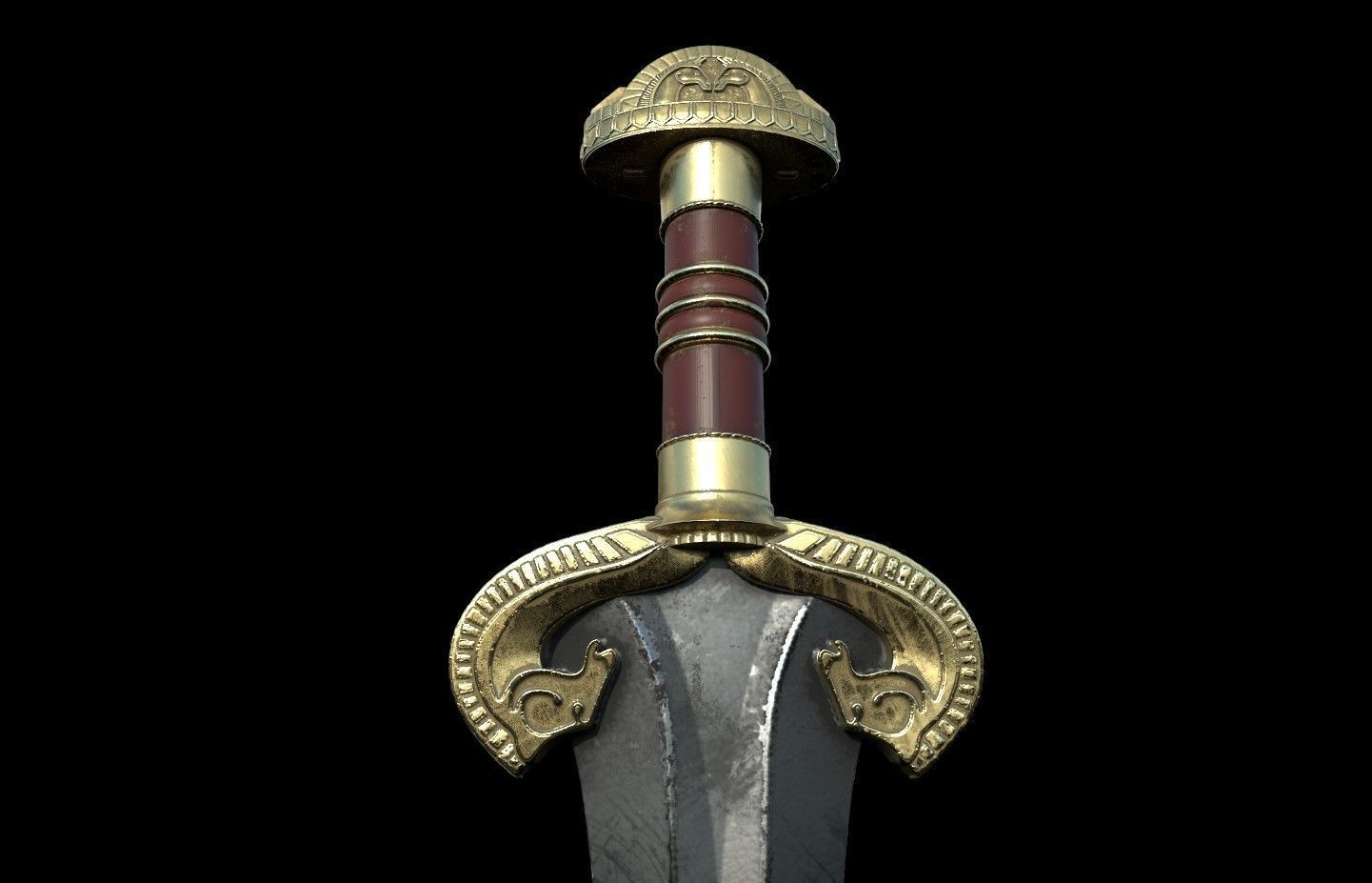 Eowyn Rohan Sword lord of the rings 3D DIGITAL DOWNLOAD FILE 3D model ...