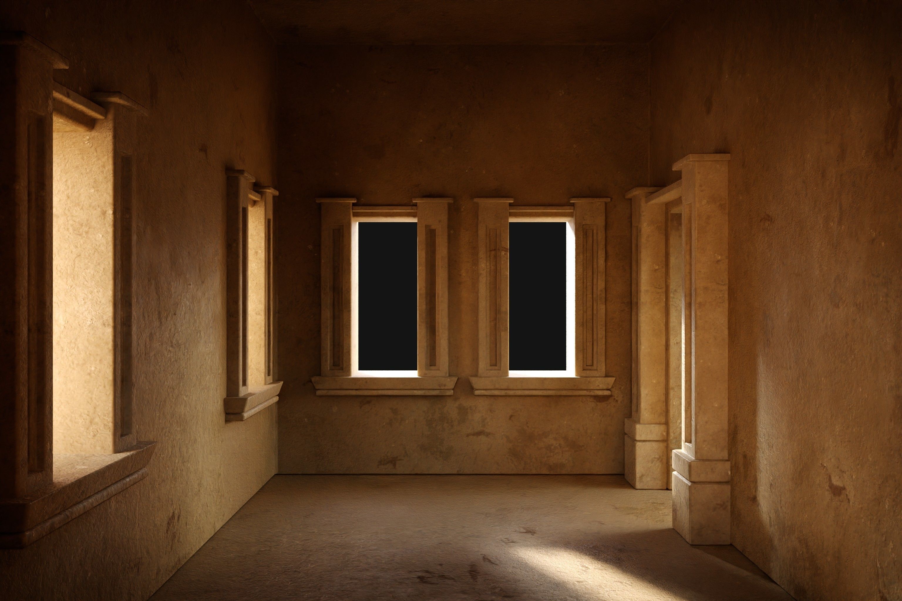 3D model EGYPTIAN ARAB DESERT HOUSE HUT CLAY COTTAGE SHELTER COLLECTION ...