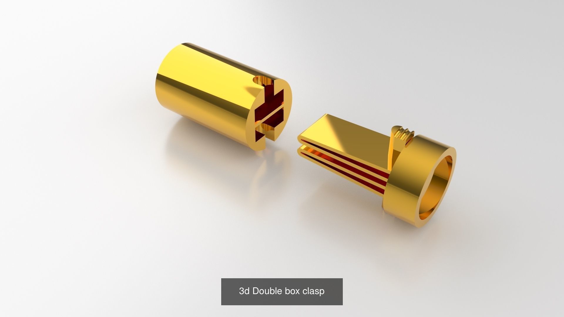 3 types of clasps 3D Model Collection | CGTrader
