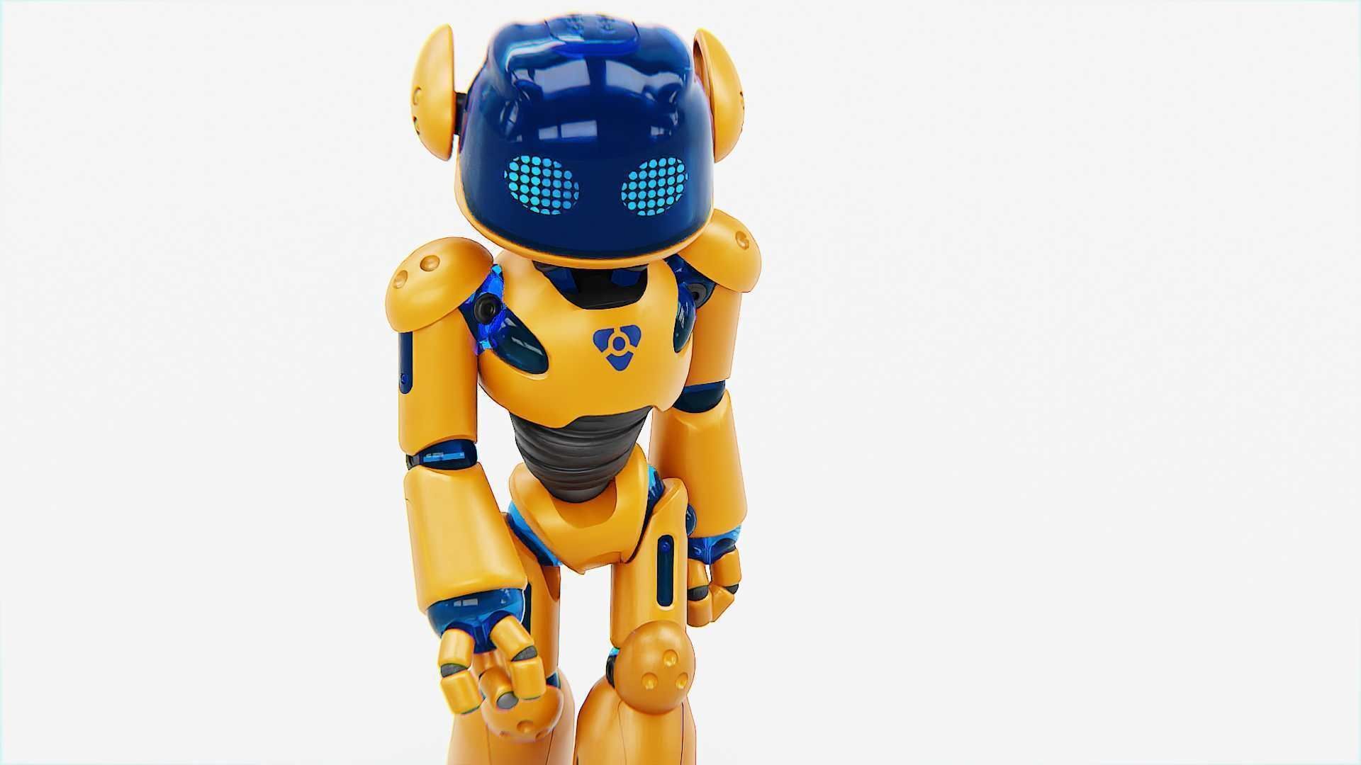 UTILITY BOT MONICA RIGGED 3D model rigged | CGTrader