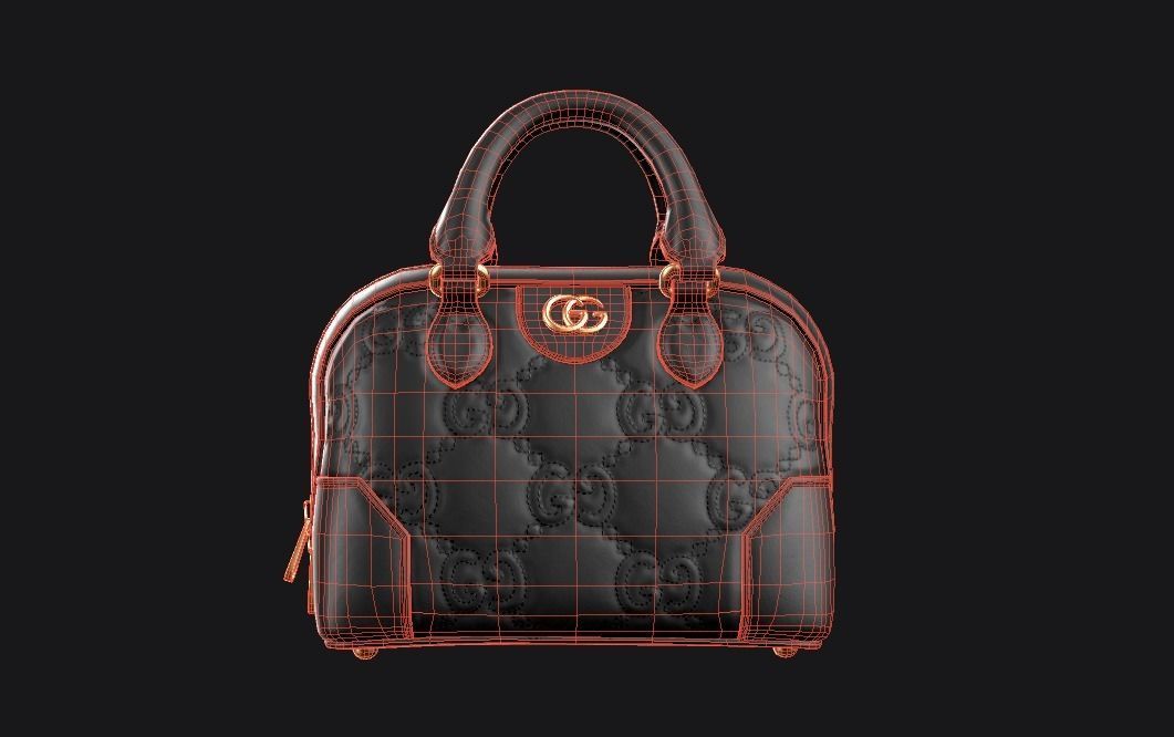 3D model Handbag-GUCCI VR / AR / low-poly | CGTrader