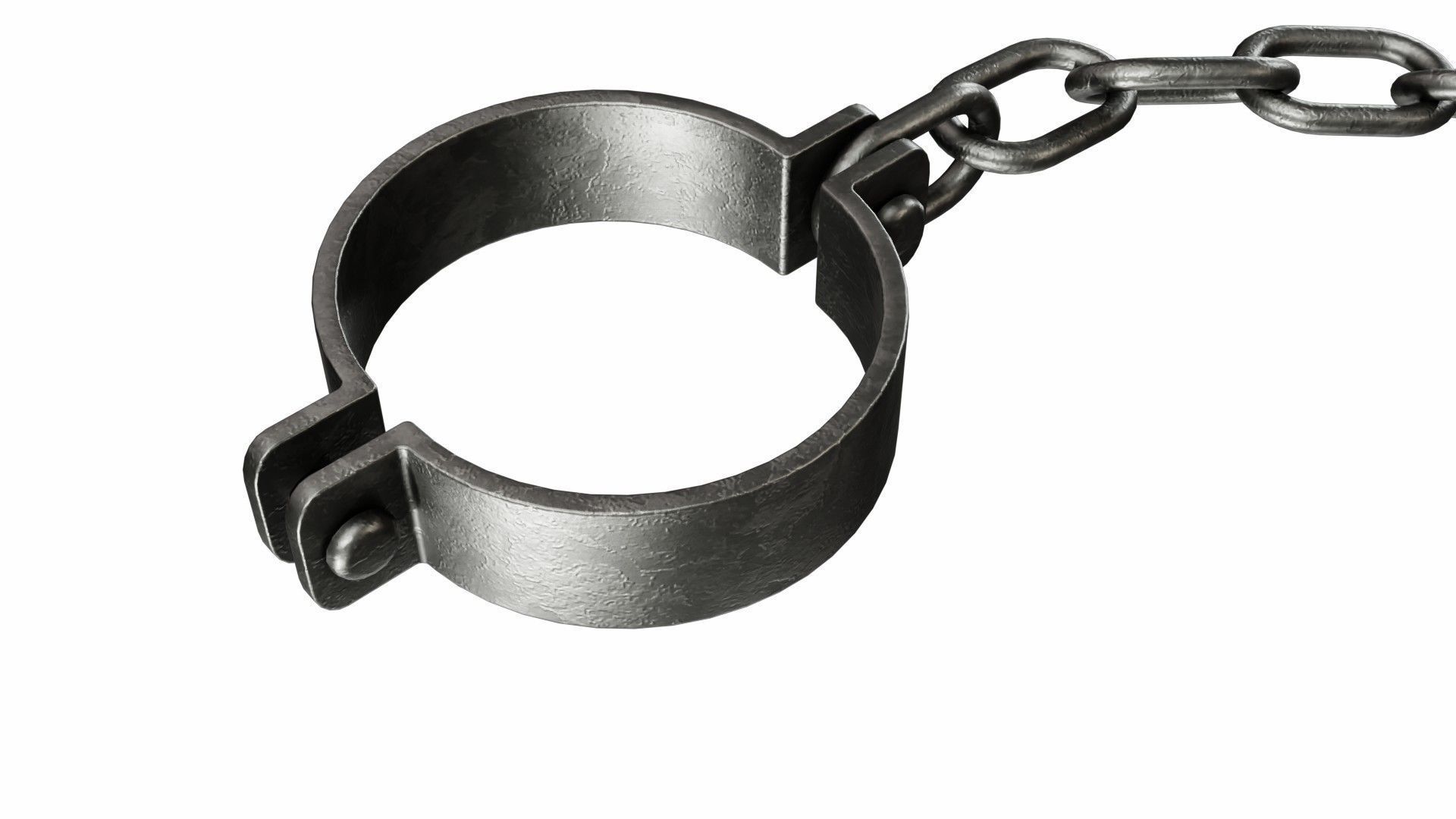 Shackles with weight 3D model | CGTrader