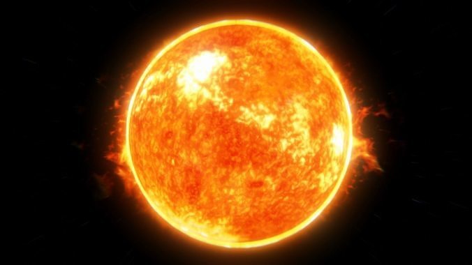 3D model Realistic Sun- 3D Model VR / AR / low-poly | CGTrader