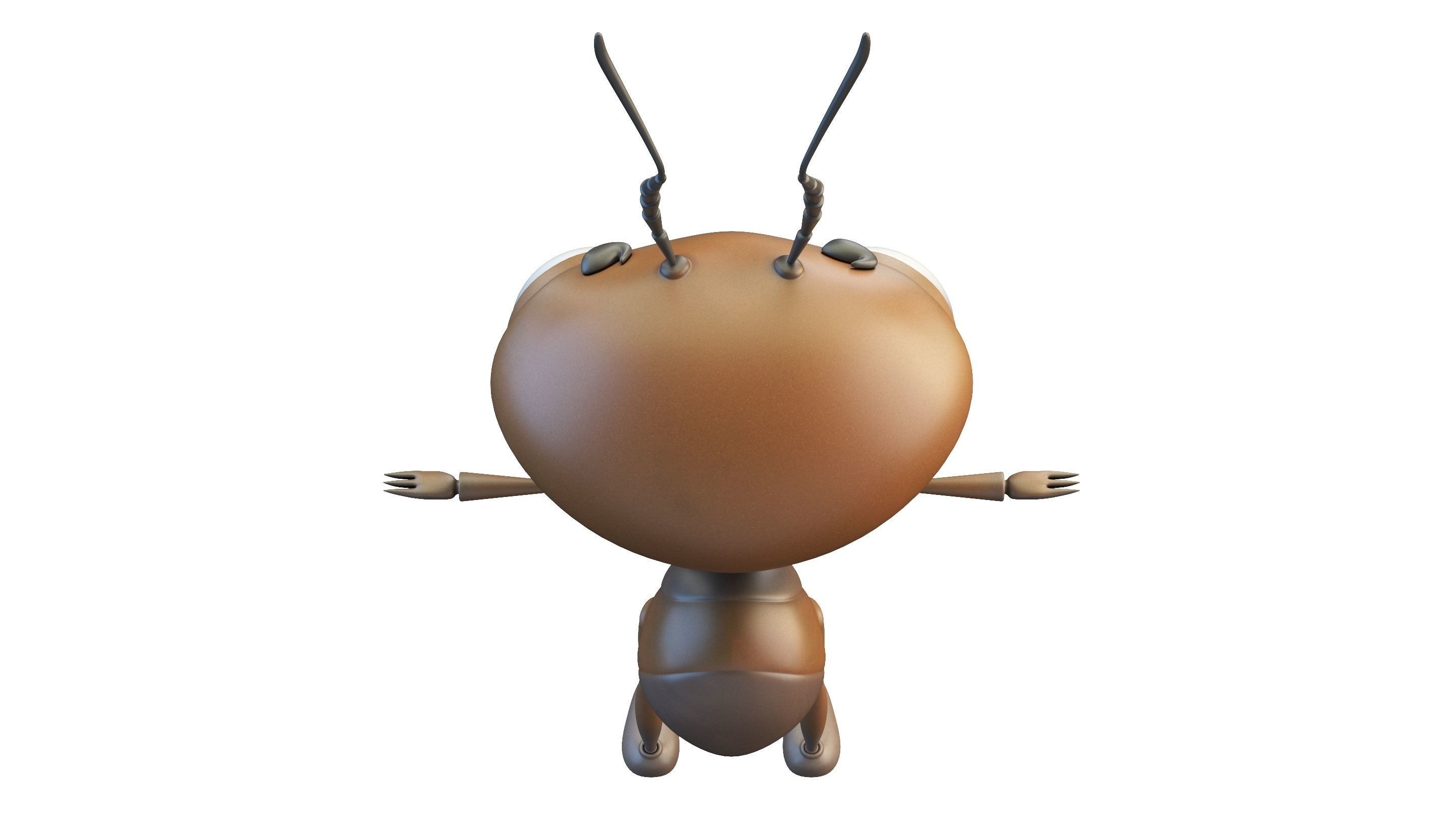 Cartoon Ant Character 3D model | CGTrader