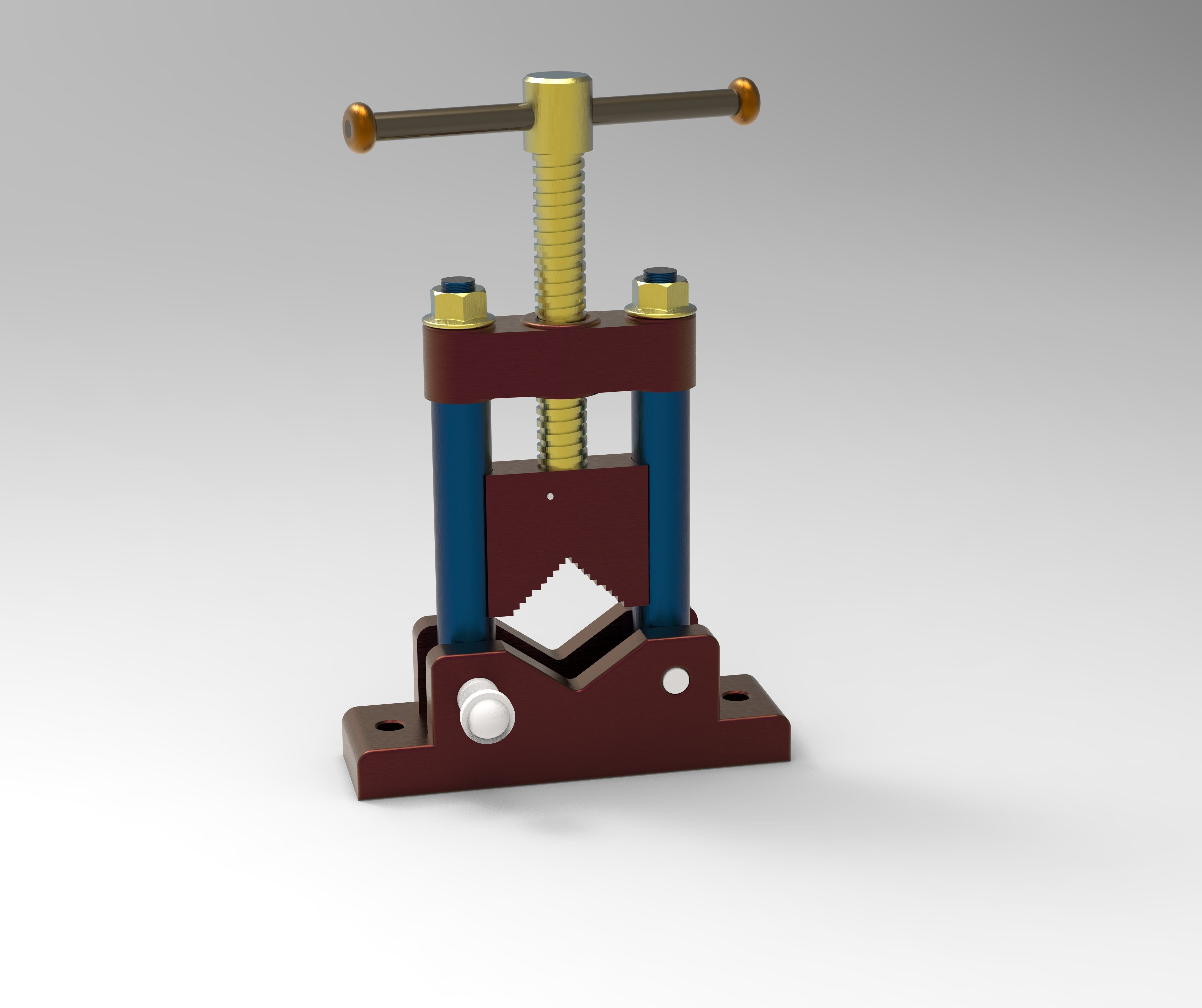 Pipe Vice 3D model animated | CGTrader