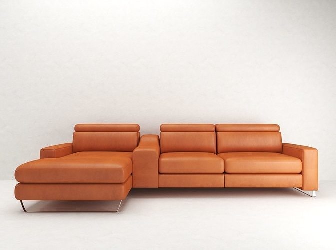 Sectional Vogue- Bracci sofas 3D model | CGTrader