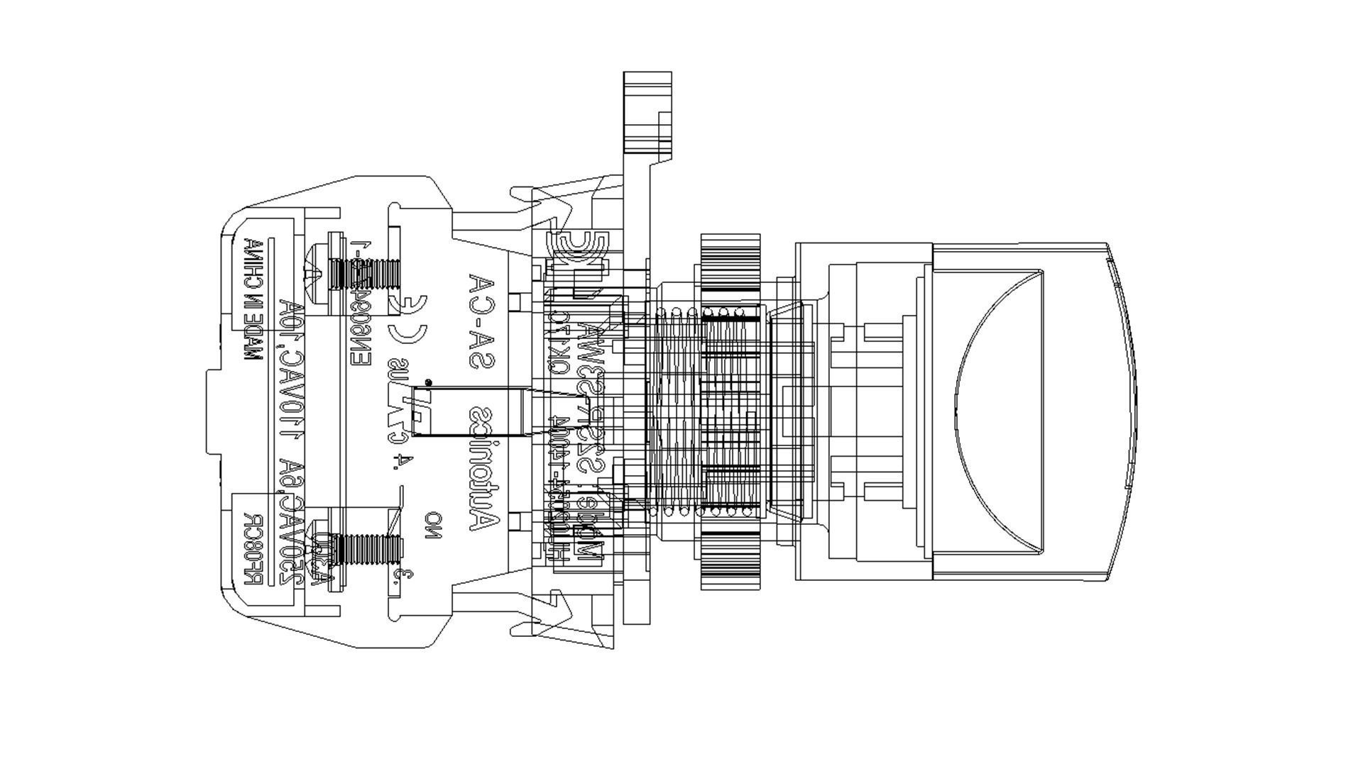selector Switch Button 3D model | CGTrader