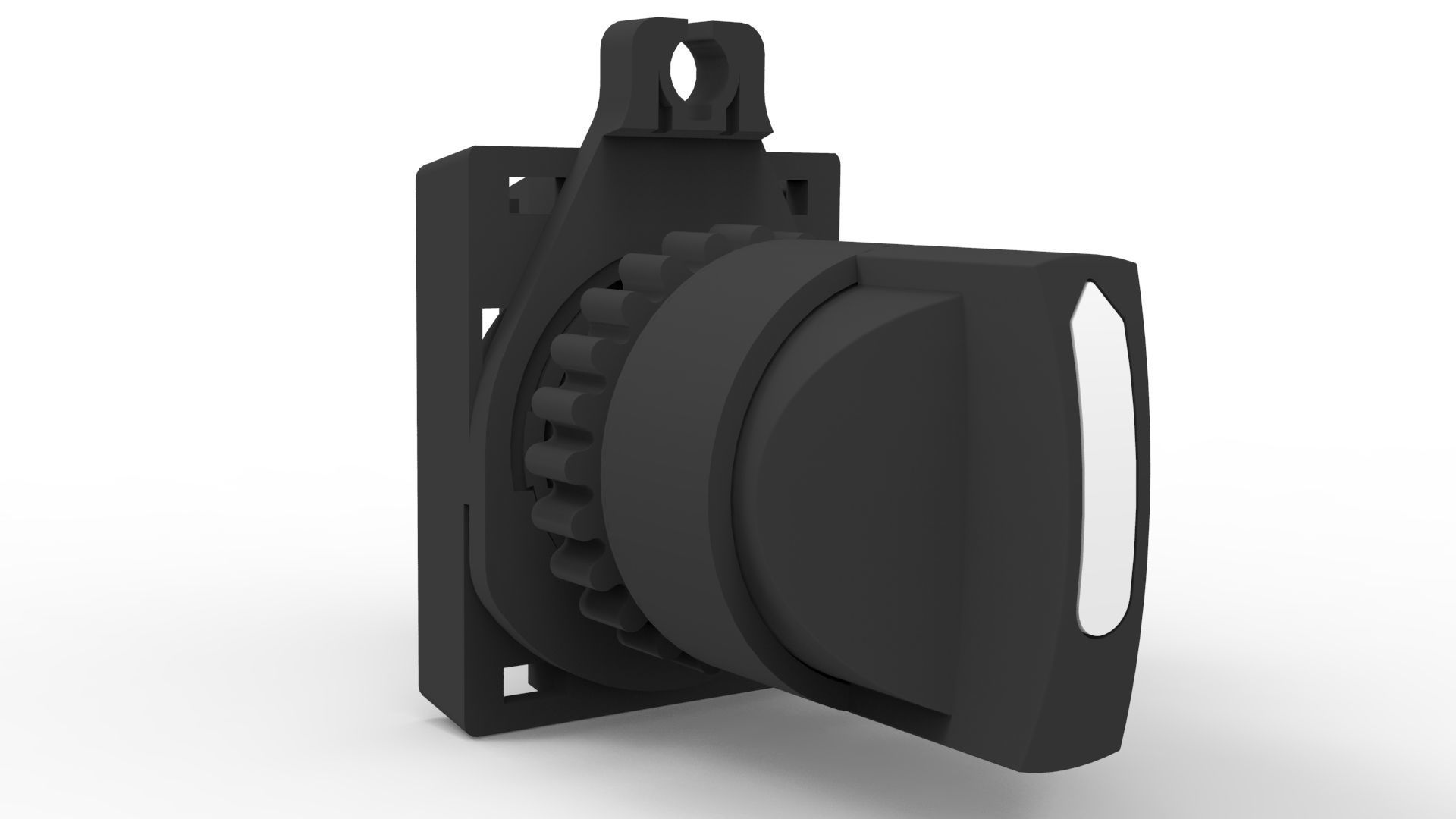 selector Switch Button 3D model | CGTrader