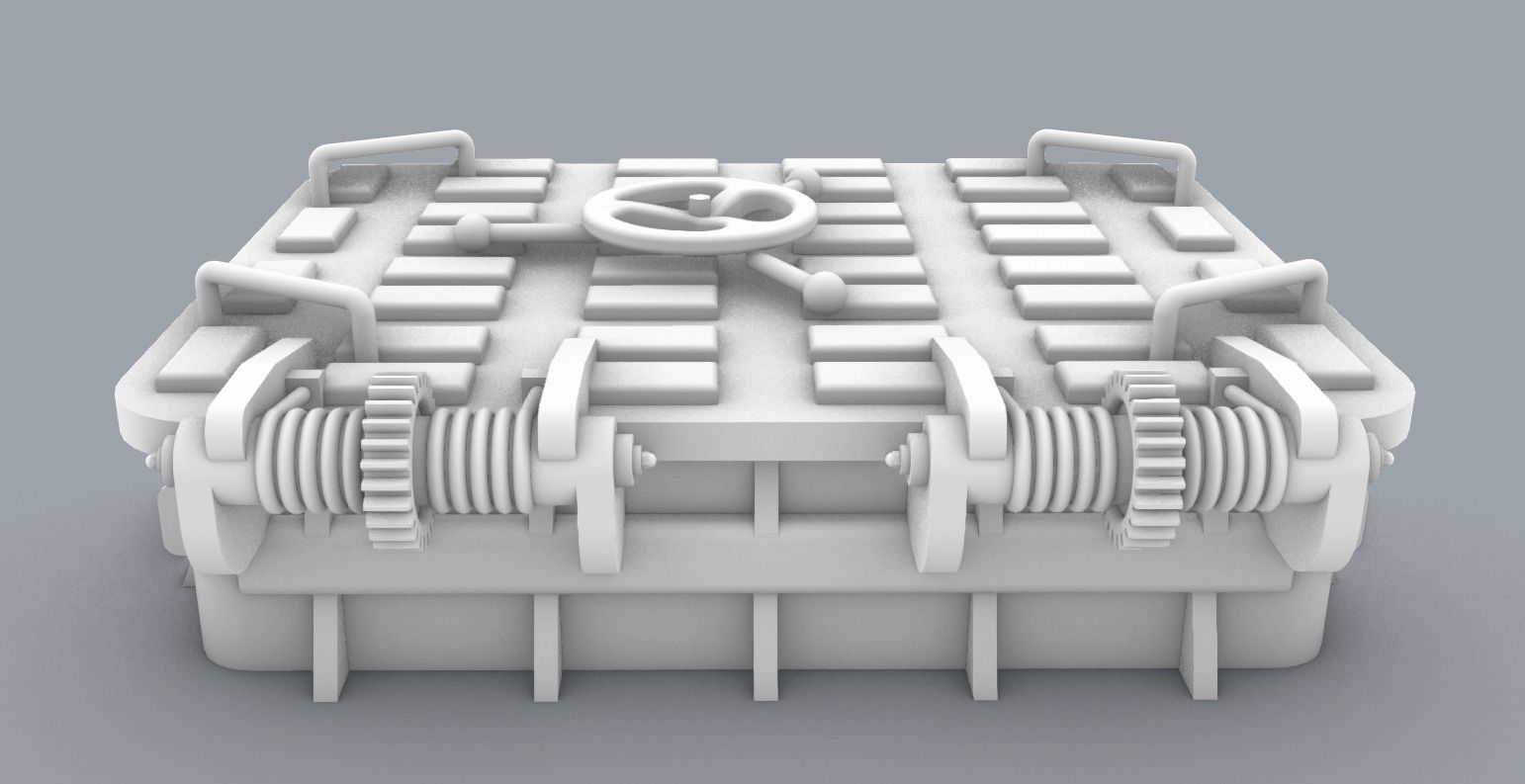 PM Hatch 1 3D model 3D printable | CGTrader