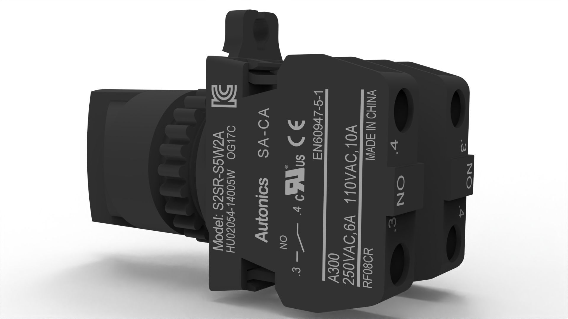 selector Switch Button 3D model | CGTrader