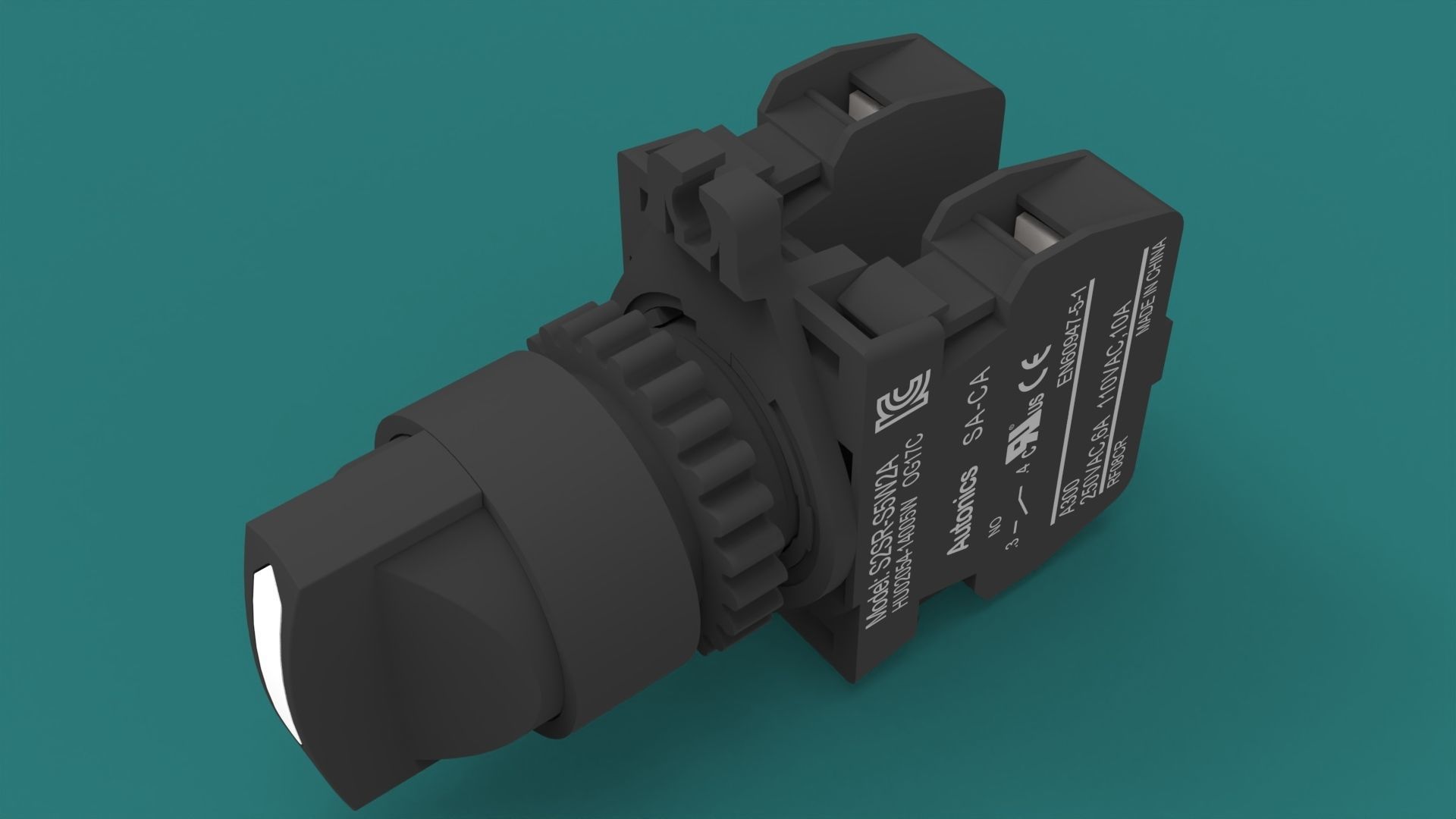 selector Switch Button 3D model | CGTrader