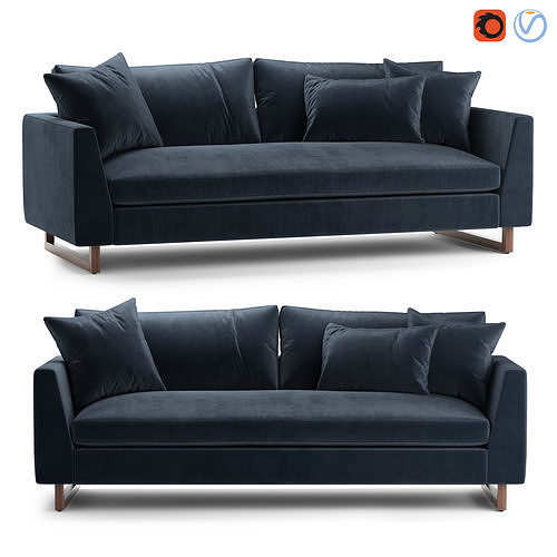Devon Sofa 3D model | CGTrader