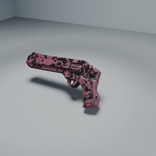 Sheriff Gun 3D model | CGTrader