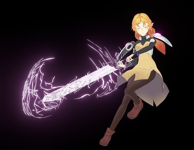 Ojisan Elf- Sui 3D model animated | CGTrader