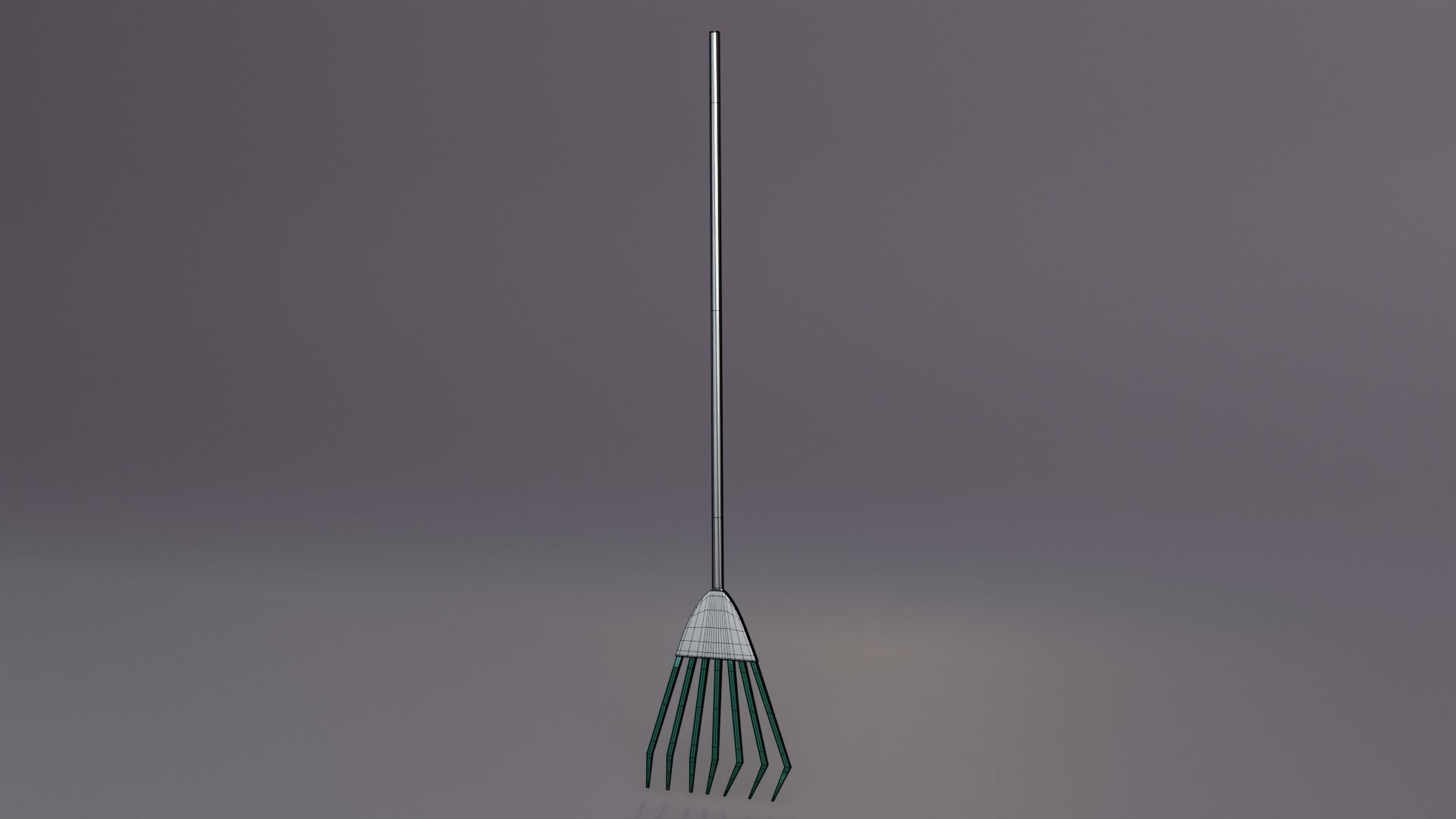 Lawn rake Tool 3D model | CGTrader