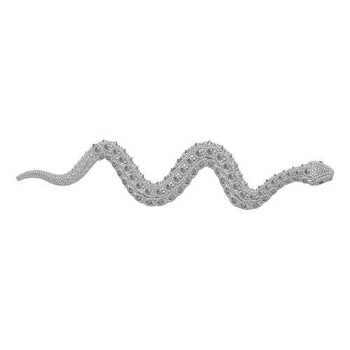 Fashion Punk Snake Hip Hop Pendant 3D model 3D printable | CGTrader