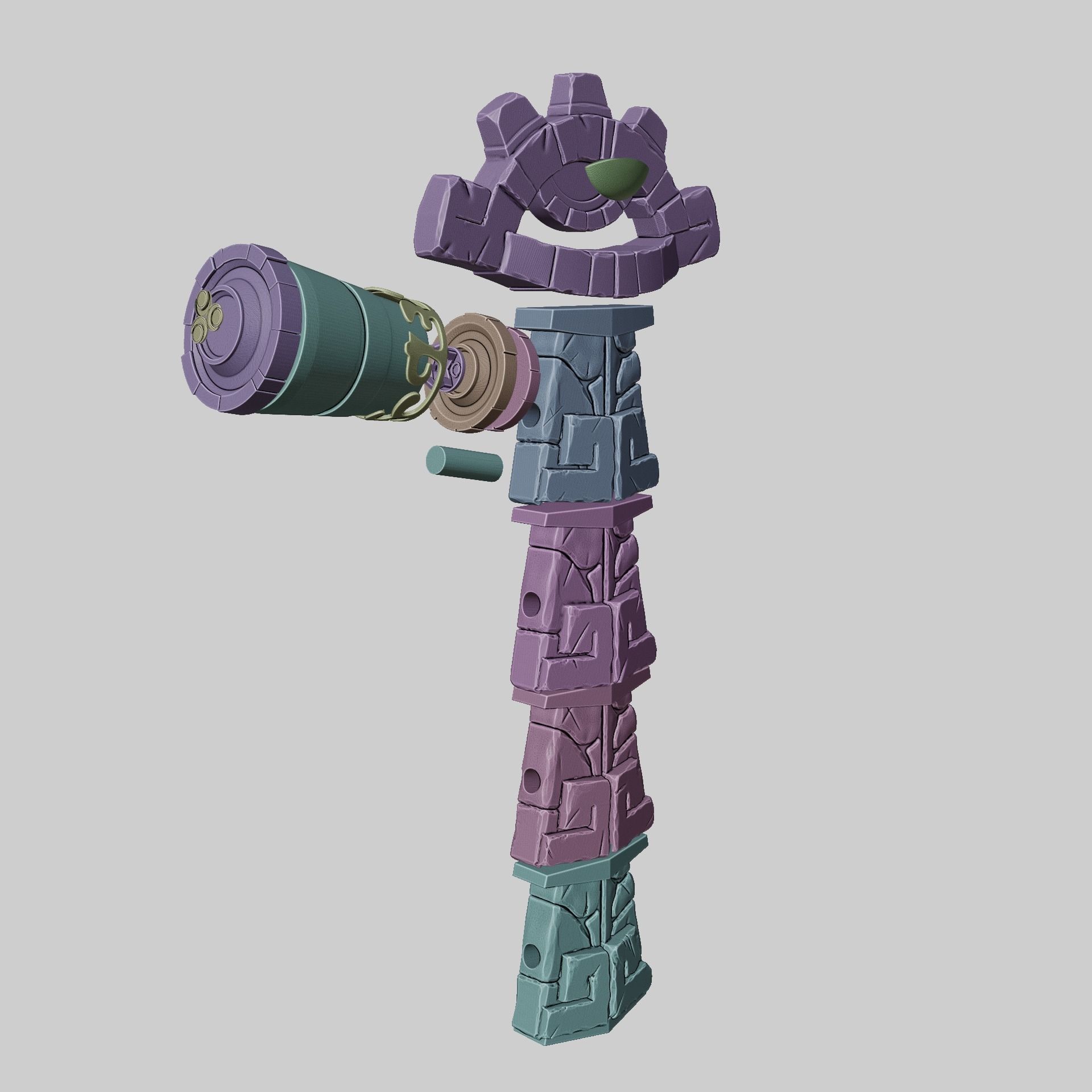 Link UltraHand Energy Cell Capacitor Zelda Tears of The Kingdom 3D ...